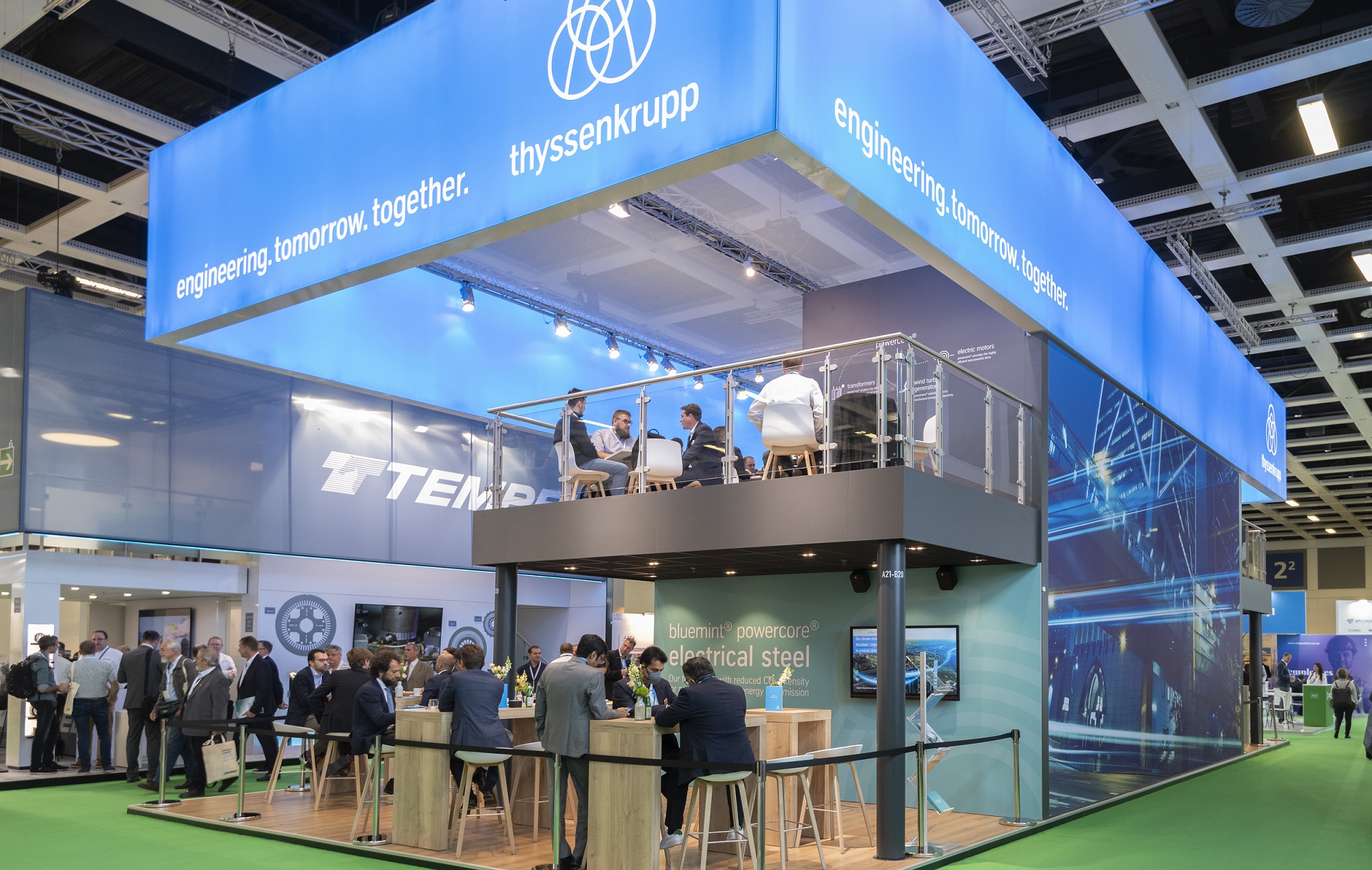 CWIEME 2024 in Berlin: thyssenkrupp Steel präsentiert innovative und nachhaltige Elektroband ...